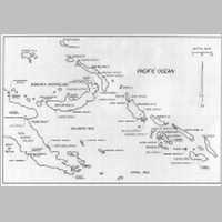 Maps and arial views of the Green Islands Atoll